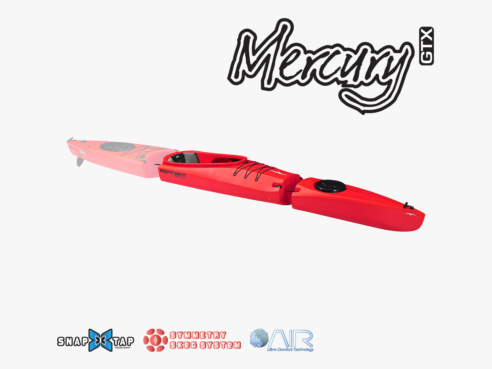 Modules for take-a-part kayaks – Point 65 Sweden