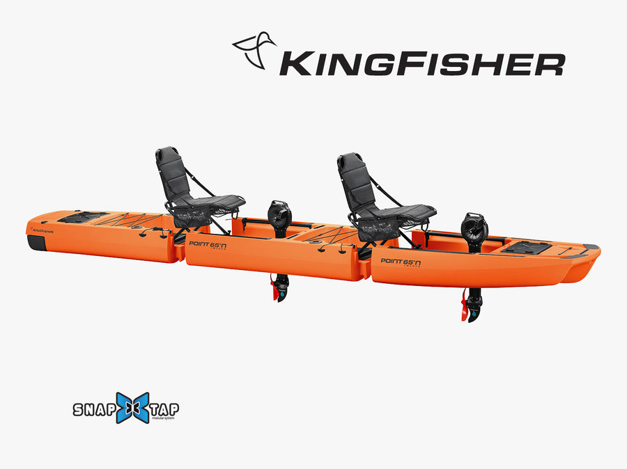Kingfisher - Modular Trimaran Fishing Kayak Take-a-part Point 65 Swe ...